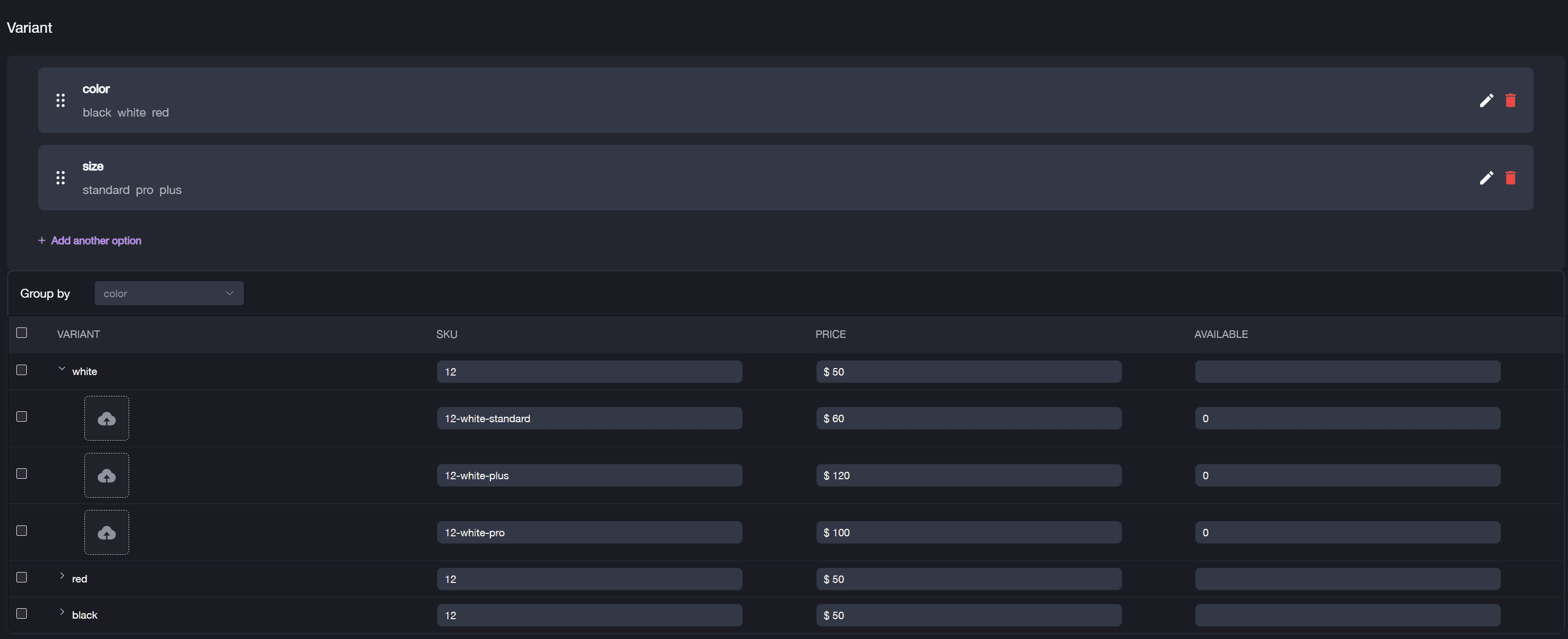 Create Product Variants – item Help Center Create Product Variants – item Help Center